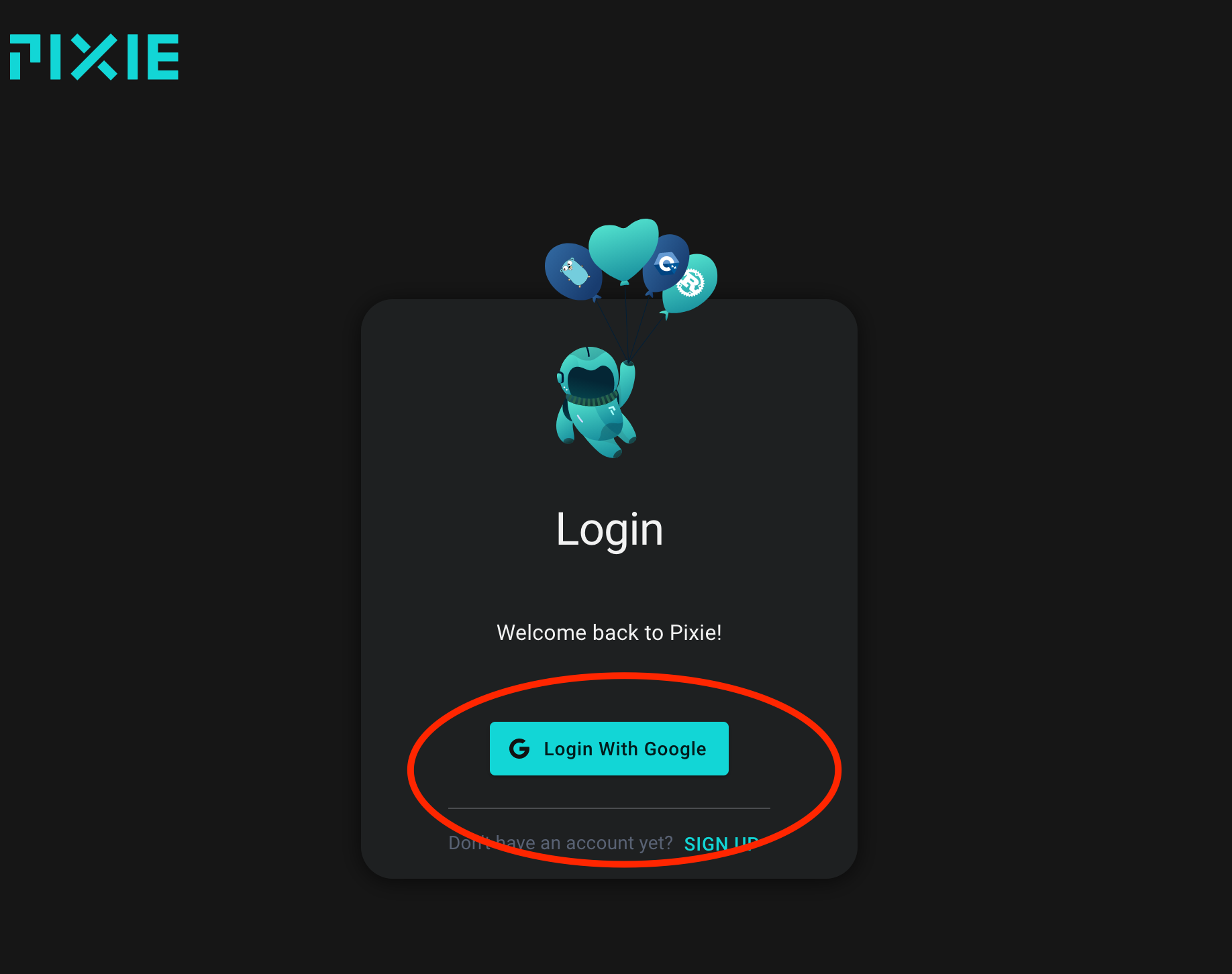Pixie New User - Sign up flow broken · Issue #236 · pixie-io/pixie · GitHub