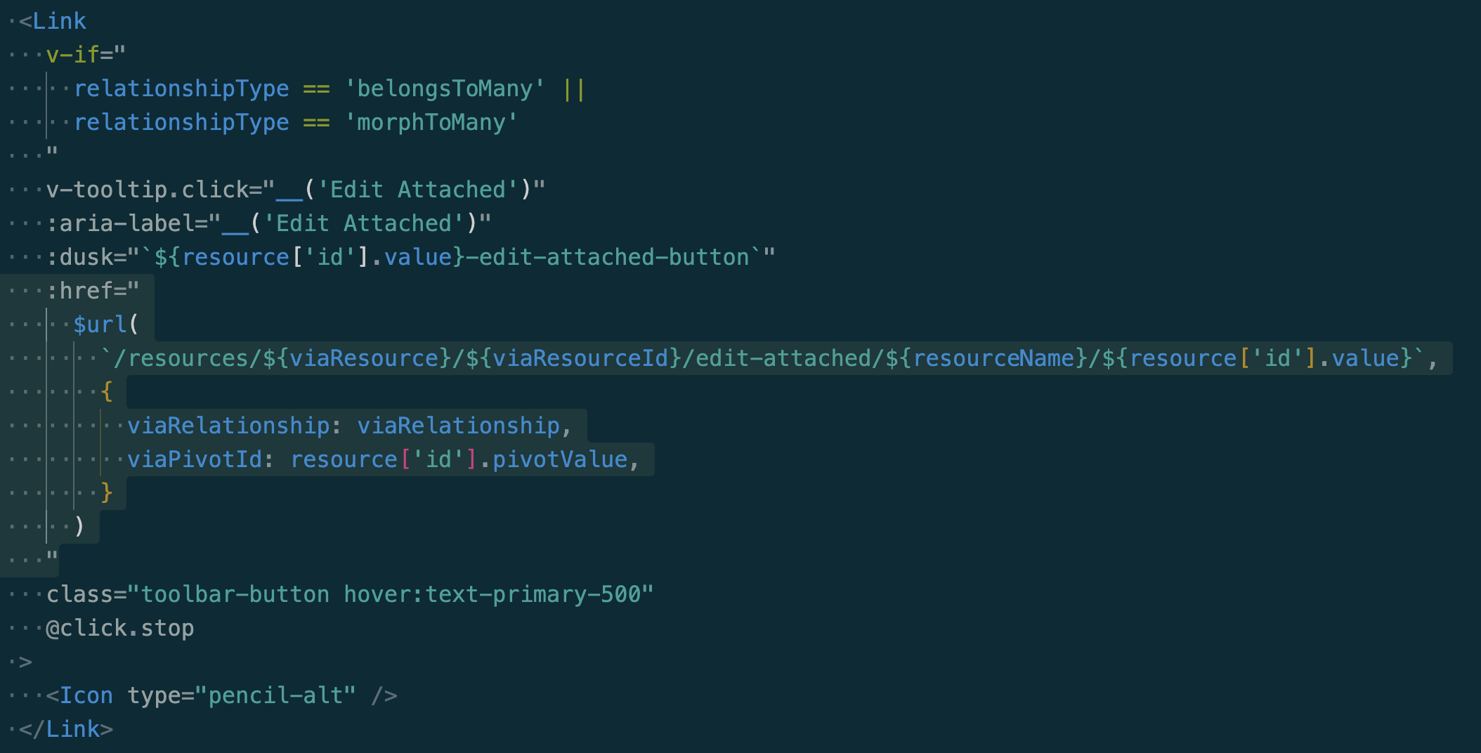 BelongsToMany clickAction goes to Edit page, but Edit button goes to Edit Attached · Issue #5222 ...