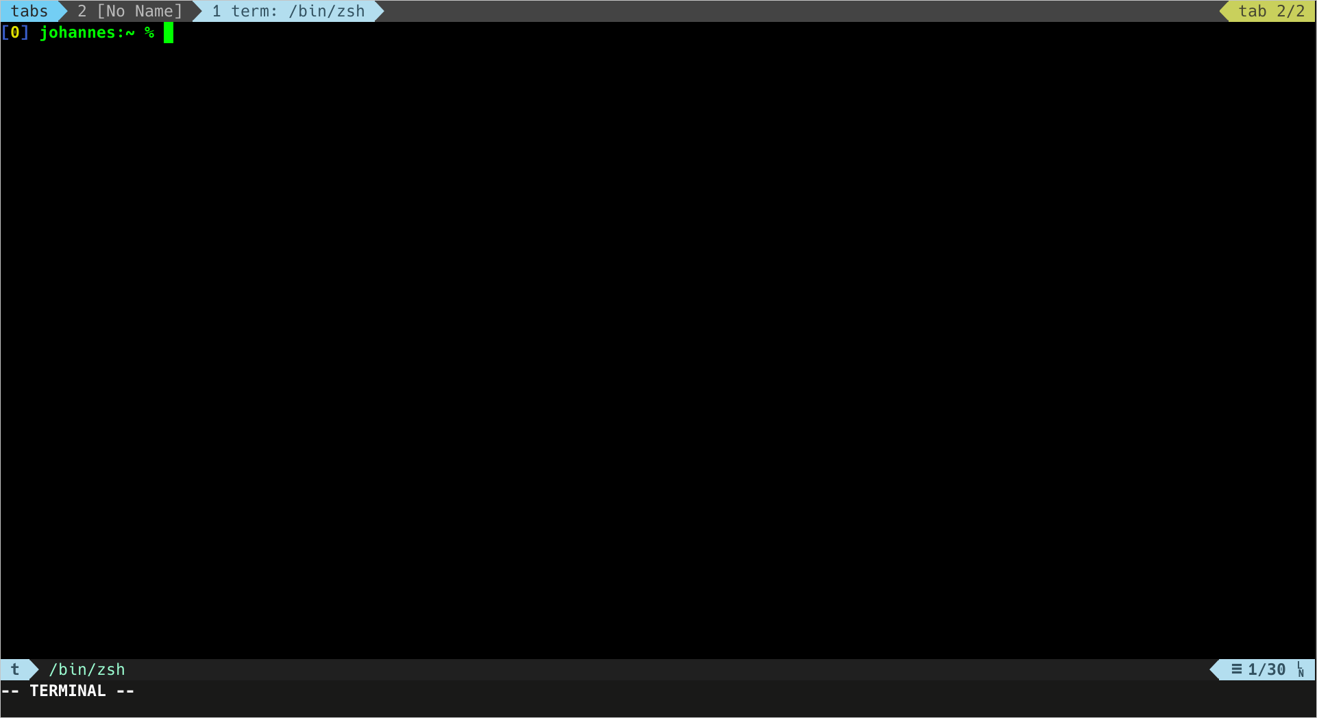 an artifact of the floating window is left behind if the current terminal is moved to a new tab ...