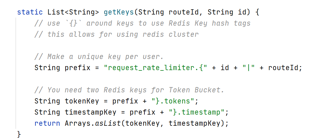 Redis Rate Limiter might not work when configure with multiple routes ...