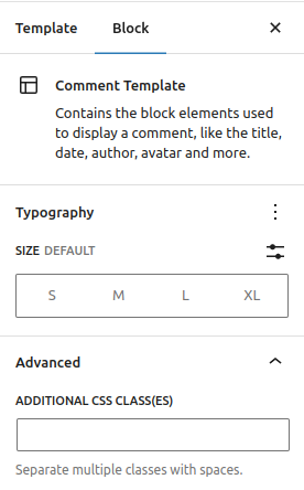 [HelpHub] Comment Template block · Issue #514 · WordPress/Documentation-Issue-Tracker · GitHub