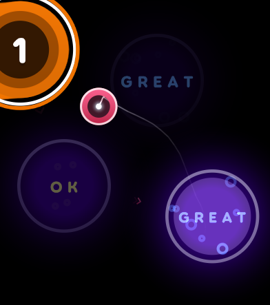 new "argon" skin judgements (meh/ok/good/great) look like hit lightning · ppy osu · Discussion ...