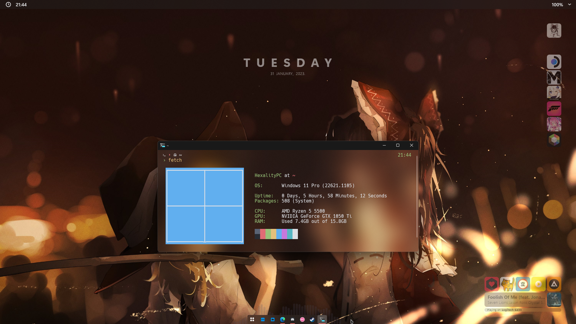 GitHub - Hexality/dotfiles: My own desktop customizations