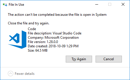Restart to update always fail · Issue #61085 · microsoft/vscode · GitHub