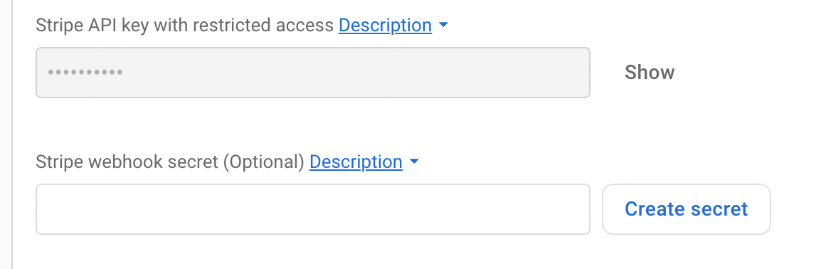Cannot set webhook secret · Issue #353 · invertase/stripe-firebase-extensions · GitHub