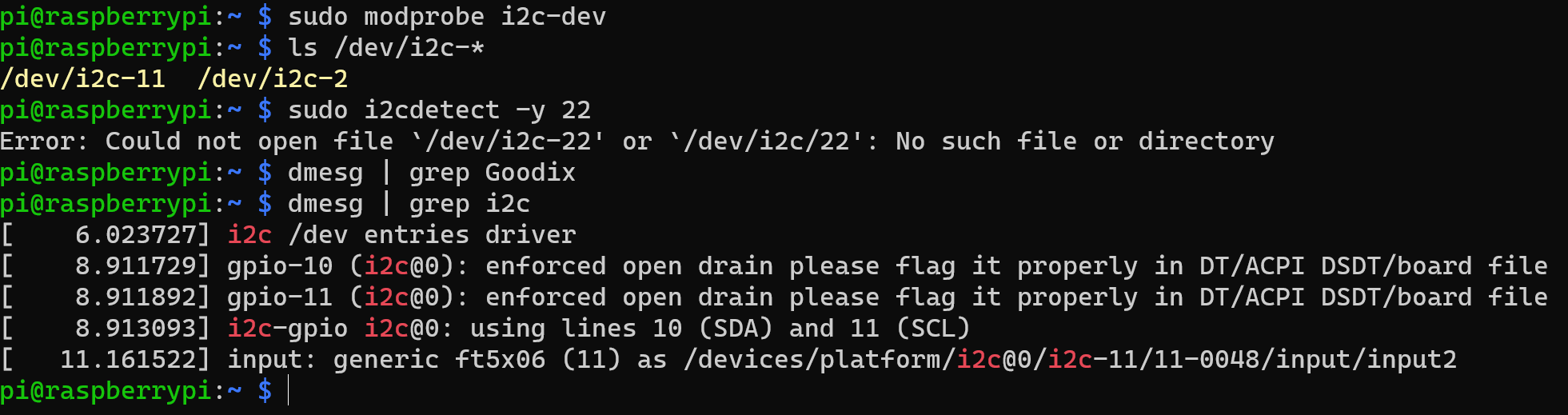 black screen · Issue #167 · pimoroni/hyperpixel4 · GitHub