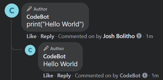 GitHub - JoshBolitho/CodeBot: CodeBot is a Java Facebook bot which turns comment sections into ...