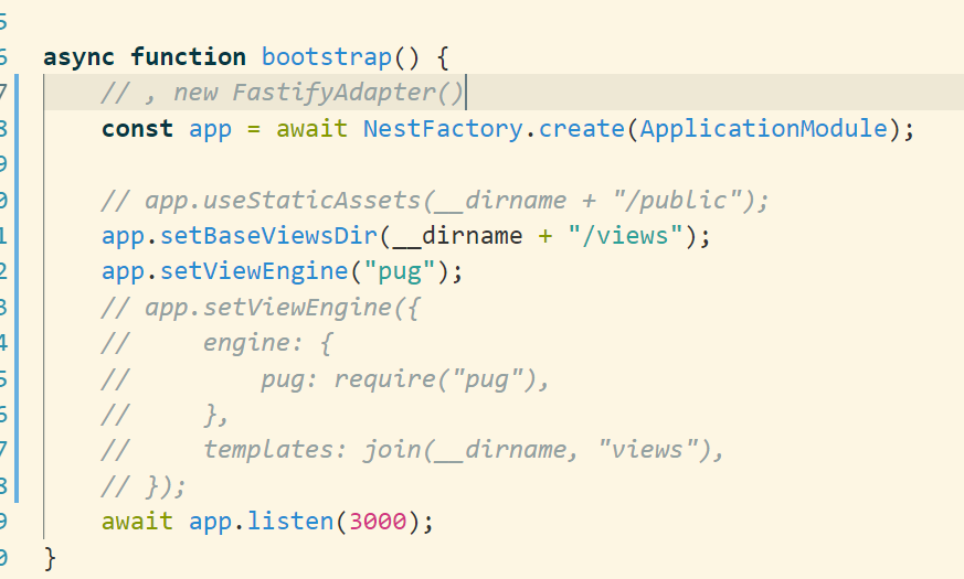 Bug Occur When I Combine Nest And Pug Template · Issue 784 · Nestjs Nest · Github