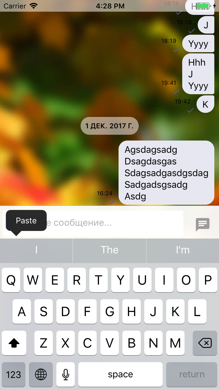 Show status seen message outside the bubble · Issue #644 · FaridSafi/react-native-gifted-chat ...