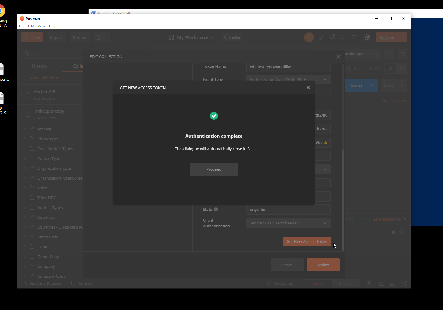 Postman unexpectedly un-maximizes when getting a new Auth token. · Issue #9832 · postmanlabs ...