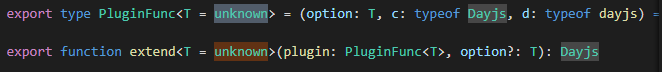 ERROR in node_modules/dayjs/index.d.ts(99,30): error TS2304: Cannot find name 'unknown'. node ...
