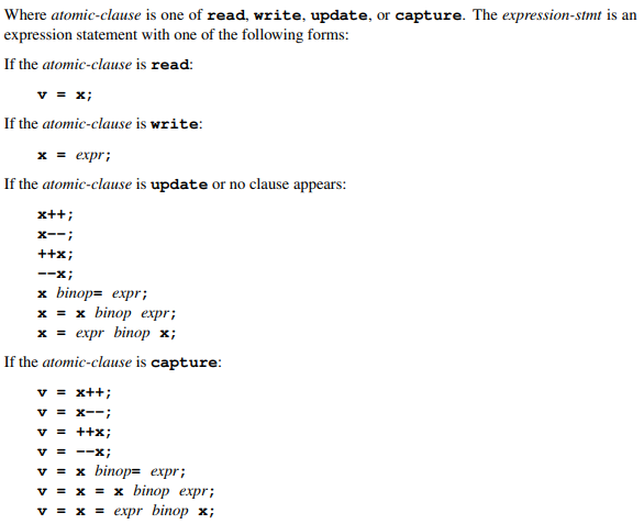 Atomic Needs Extra Clauses · Issue 2398 · Stfcpsyclone · Github