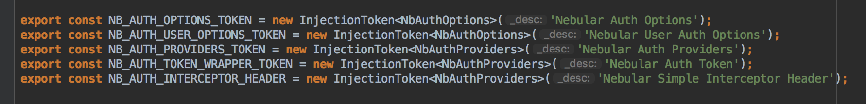 Constants naming convention · Issue #178 · akveo/nebular · GitHub
