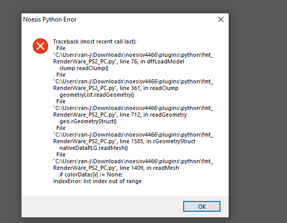 Ps2 Import error · Issue #4 · leeao/Noesis-Plugins · GitHub