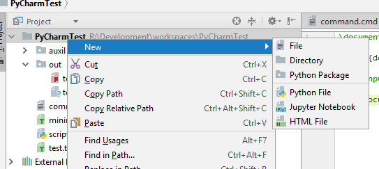 PyCharm has a missing New>LaTeX file. · Issue #121 · Hannah-Sten/TeXiFy-IDEA · GitHub