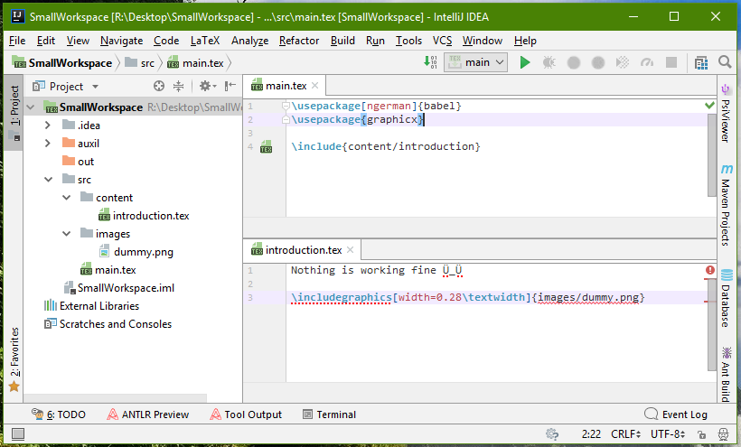Allow LaTeX-Projects with multiple files · Issue #677 · Hannah-Sten ...