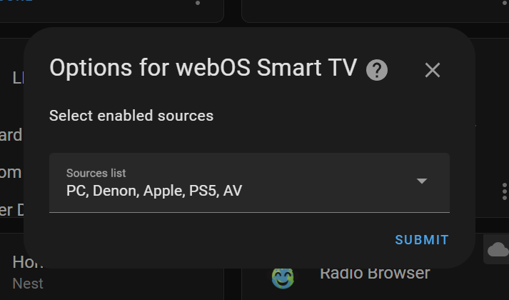 Enabled Sources Configuration Matches More Sources Than It Should · Issue 79447 · Home 