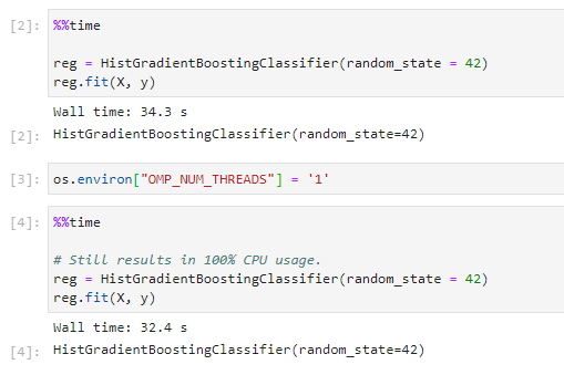 scikit-learn 🚀 - Make HistGradientBoostingRegressor/Classifer use _openmp_effective_n_threads to ...
