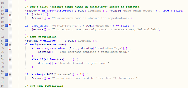 PHP Warning Messages · Issue #372 · Znote/ZnoteAAC · GitHub