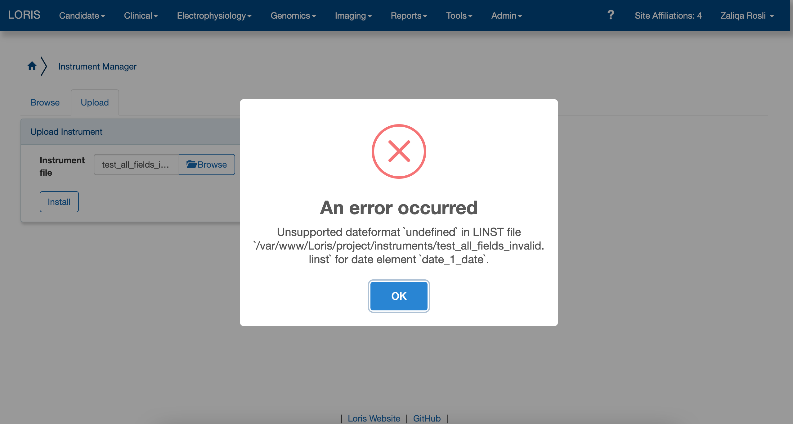 [instrument_manager] File is uploaded anyways even though error occurred · Issue #7904 · aces ...