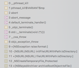 Fatal Exception: NSInvalidArgumentException *** -[NSURL initFileURLWithPath:isDirectory:]: nil ...