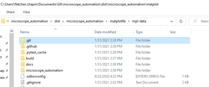 TypeError and PermissionError when packing matplotlib · Issue #5504 · pyinstaller/pyinstaller ...