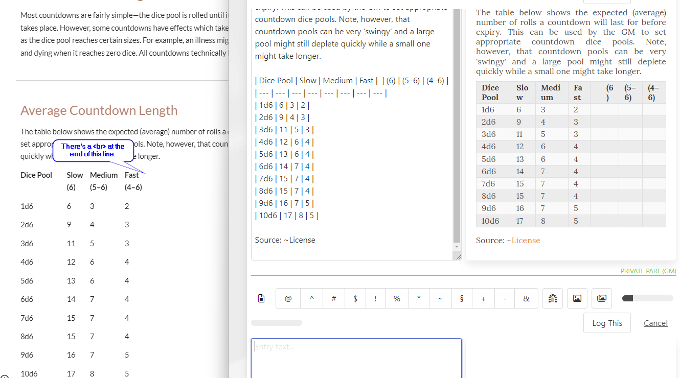 Recognize element in table rows · Issue #159 · open-campaign-logger ...