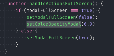 BackdropOpacity does not work with open modal · Issue #353 · react-native-modal/react-native ...