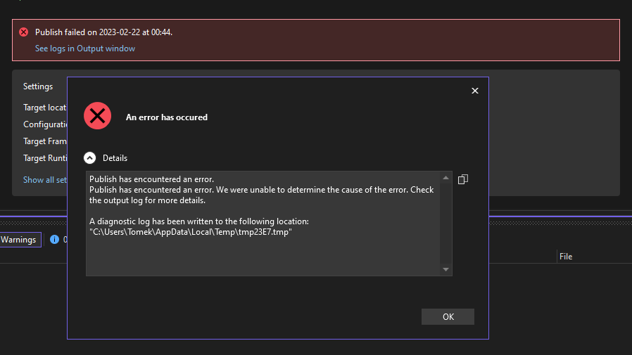 Net 7 Winforms With Publishsinglefile Doesnt Work When Publishing · Issue 39 · Tyrrrz