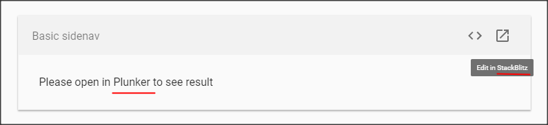 Sidenav, plunker not working anymore · Issue #8702 · angular/components · GitHub