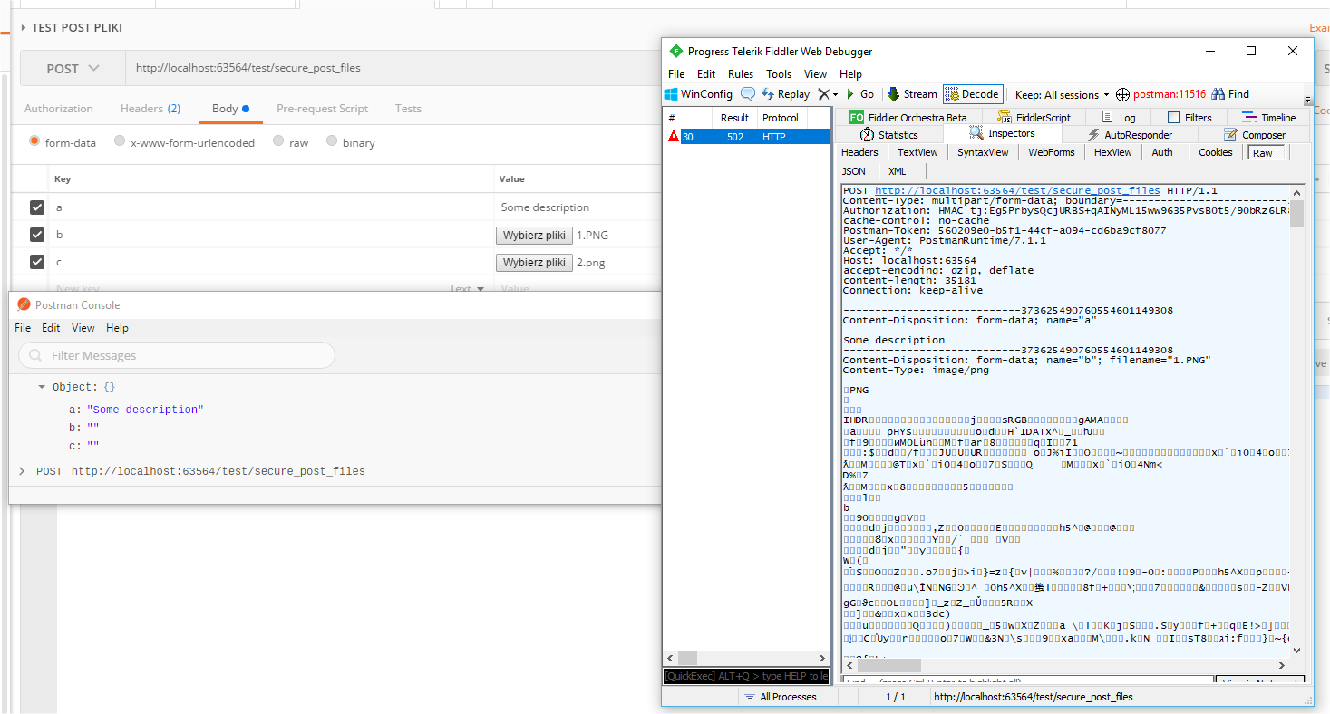 Request.data is object, how to acces is as string and how to access files in request.data ...