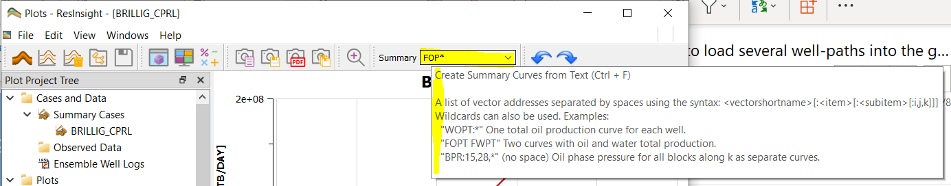 Plot Manager: Improve UI for search · Issue #9573 · OPM/ResInsight · GitHub