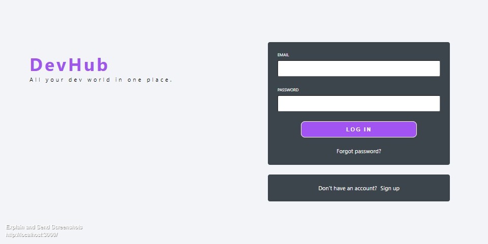 GitHub - gabrielpanegrossi/devhub-auth