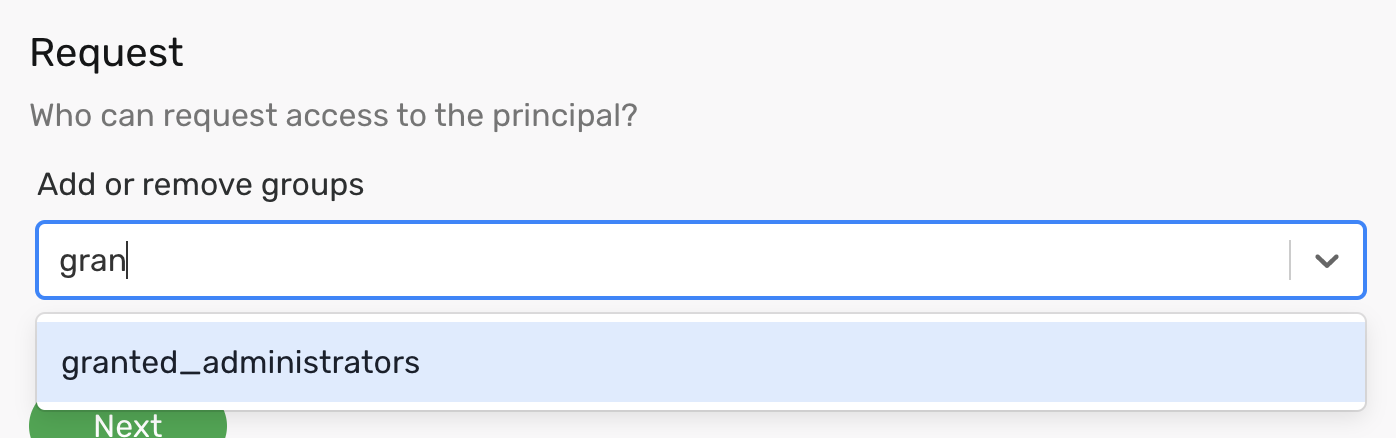 Access Provider select fields should be sorted alphabetically and searchable · Issue #98 ...
