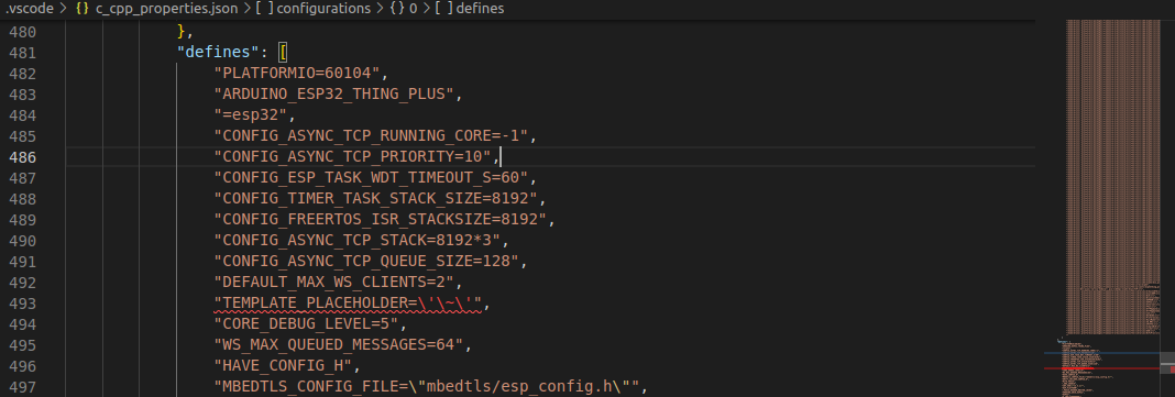 Invalid Escape Character In C cpp properties json Issue 4440 
