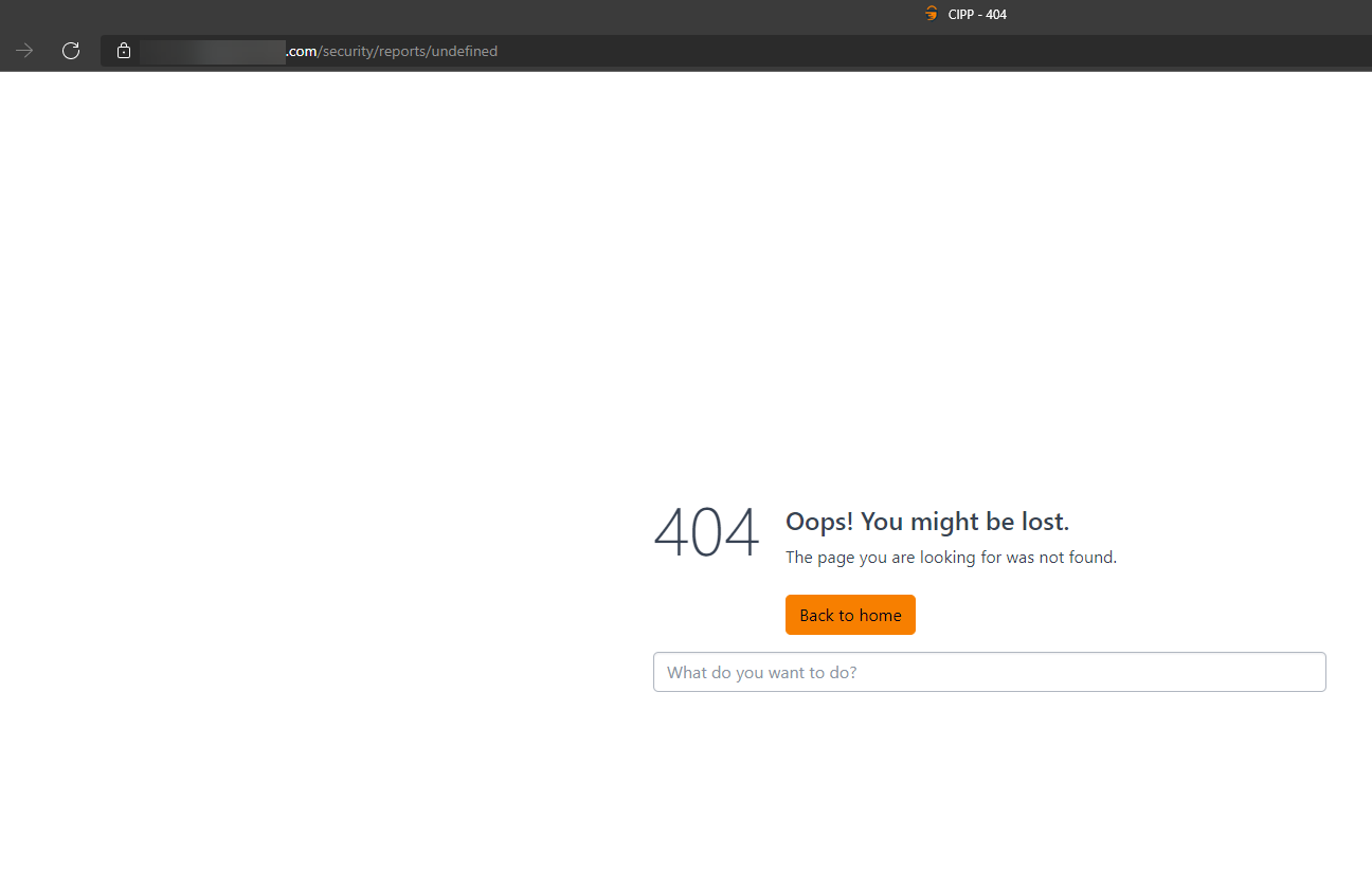 BUG: clicking "atypical travel" alert goes to a 404 page · Issue #839 · KelvinTegelaar/CIPP · GitHub