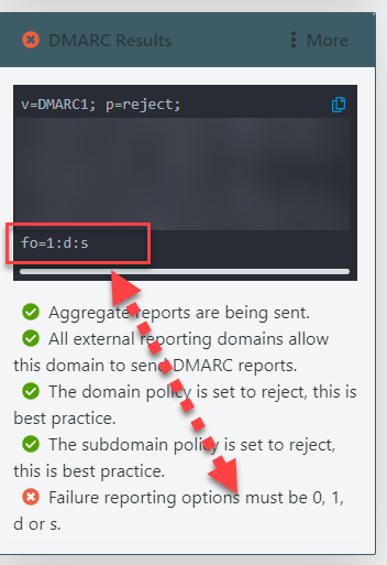 BUG: expand logic to include multi-selection on DMARC fo options · Issue #995 · KelvinTegelaar ...