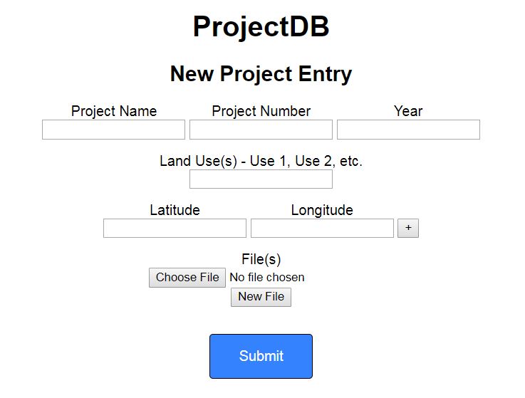 GitHub - cbodonnell/ProjectDB: A web application that geographically maps projects
