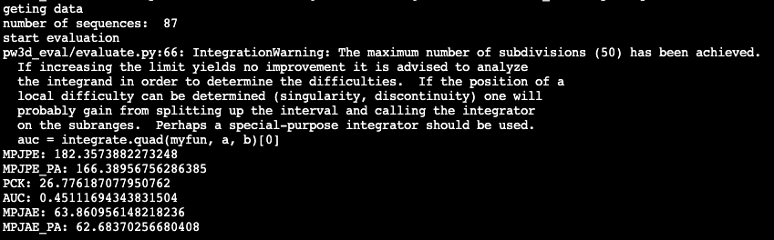 Benchmark Evaluation · Issue #77 · Arthur151/ROMP · GitHub