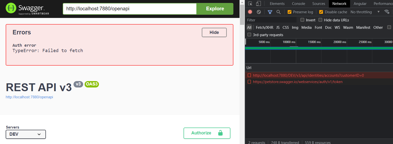 authorizationUrl, tokenUrl and refreshUrl cann't be specified relative to the API server URL ...