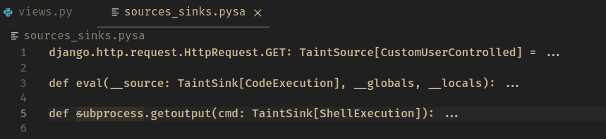 validate_taint_models() fails for specific cases of incorrect Syntax in .pysa files · Issue #431 ...