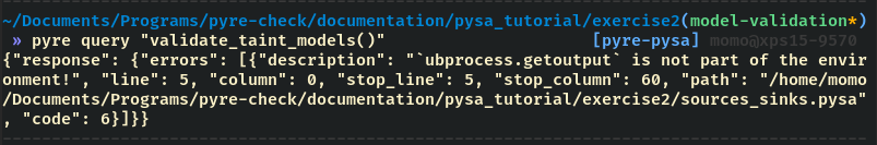 validate_taint_models() fails for specific cases of incorrect Syntax in .pysa files · Issue #431 ...