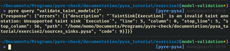 validate_taint_models() fails for specific cases of incorrect Syntax in .pysa files · Issue #431 ...