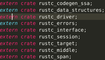 Incorrect semantic token for the extern in extern crate · Issue #8441 · rust-lang/rust-analyzer ...