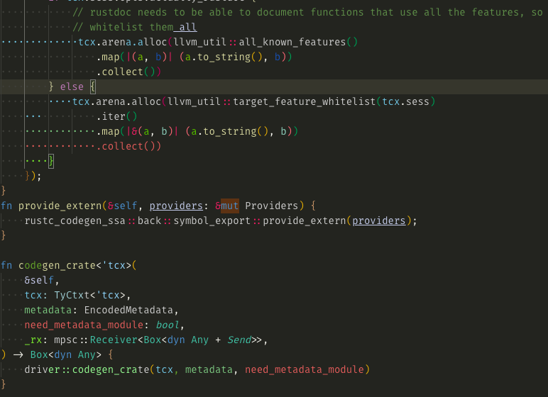 Glitching Syntax Highlighting · Issue 1563 · Rust Lang Rust Analyzer · Github