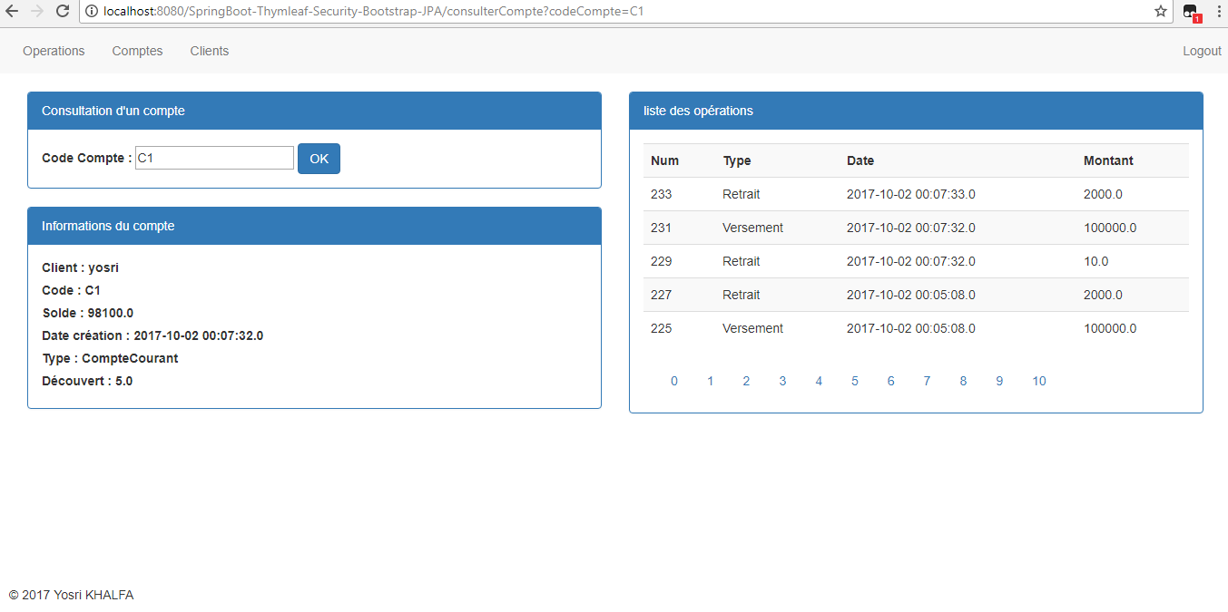 Github Yosrikhalfaspringboot Bootstrap Thymeleaf Springsecurity Springdata Jpa Application
