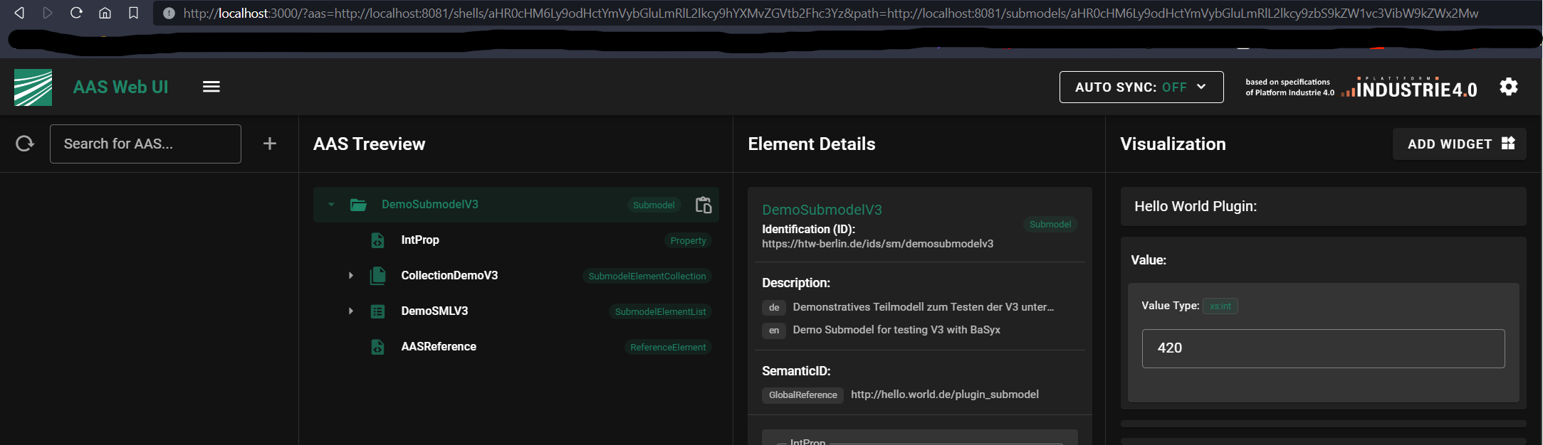 Aas Ui Error Submodel Repository Url Not Set When Using Aas Routing · Issue 37 · Eclipse