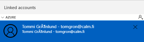 Adding Azure account with unicode characters shows wrong · Issue #12629 · microsoft ...
