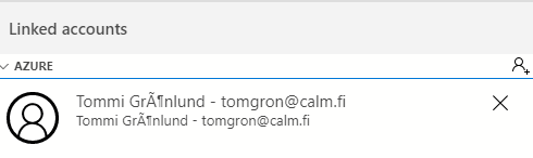 Adding Azure account with unicode characters shows wrong · Issue #12629 · microsoft ...