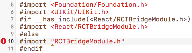 React/RCTBridgeModule.h file not found · Issue #177 · yamill/react-native-orientation · GitHub